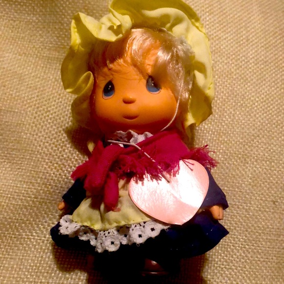 Precious Moments | Toys | 994 Ensco Precious Moments Doll And A Wood ...